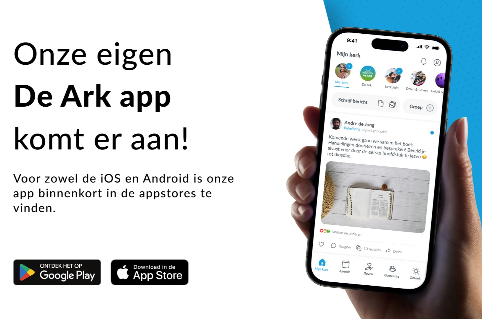 De Ark app komt er aan! | kerk-de-ark